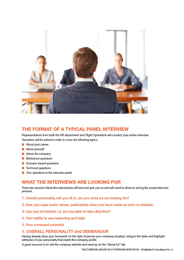 Airline Pilot Interview Software | Flightdeck Consulting | Airline ...